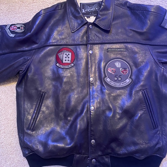 Avirex | Jackets & Coats | Authentic Avirex Leather Coat | Poshmark